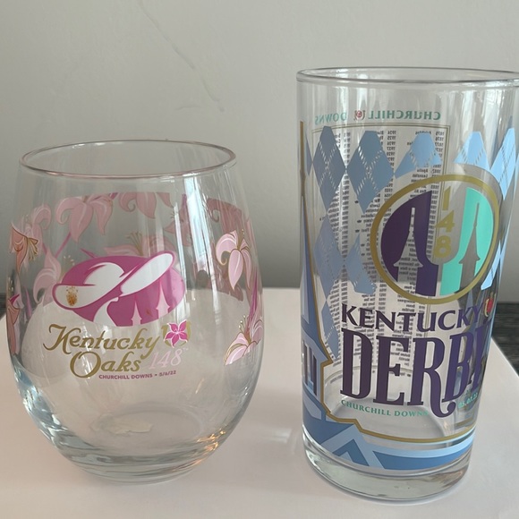 Kentucky Derby | Dining | Kentucky Derby Mint Julep Cup Oaks Stemless ...